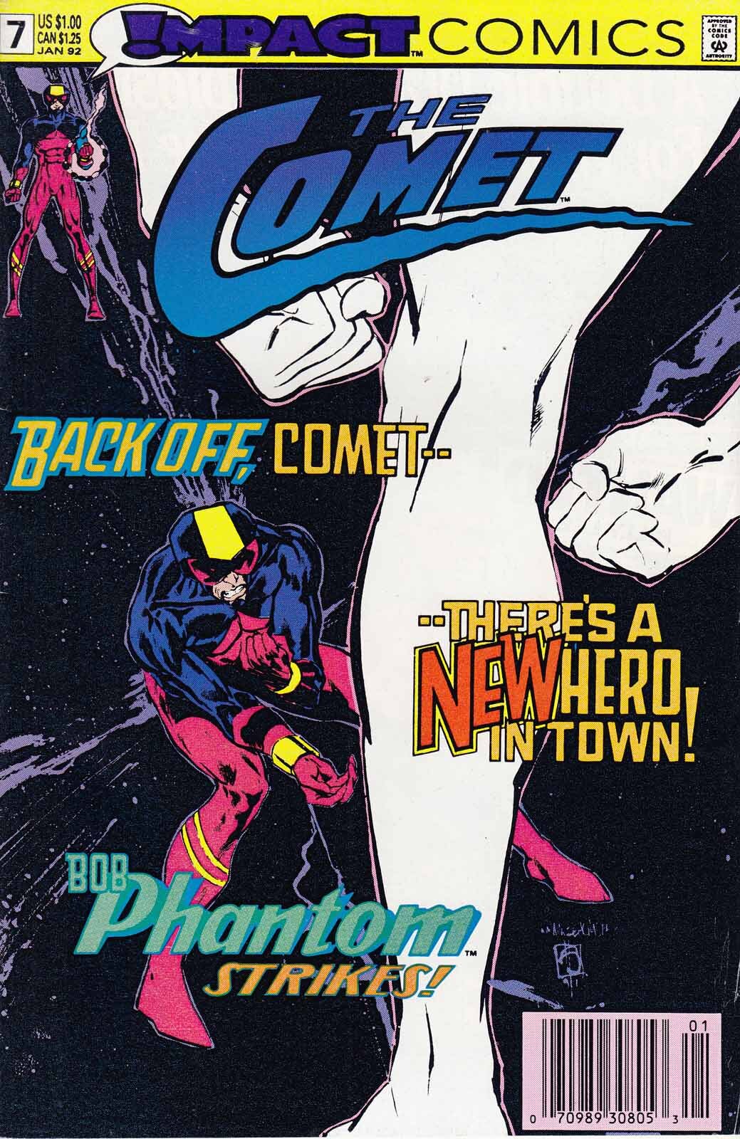 Comet, The (Impact) #7 (Newsstand) FN ; Impact | Comic Books - Modern ...