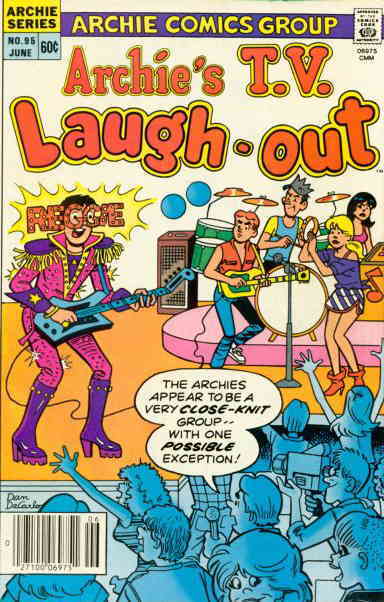 Archie's TV Laugh-Out #95 FN ; Archie | June 1984 the Archies Band ...