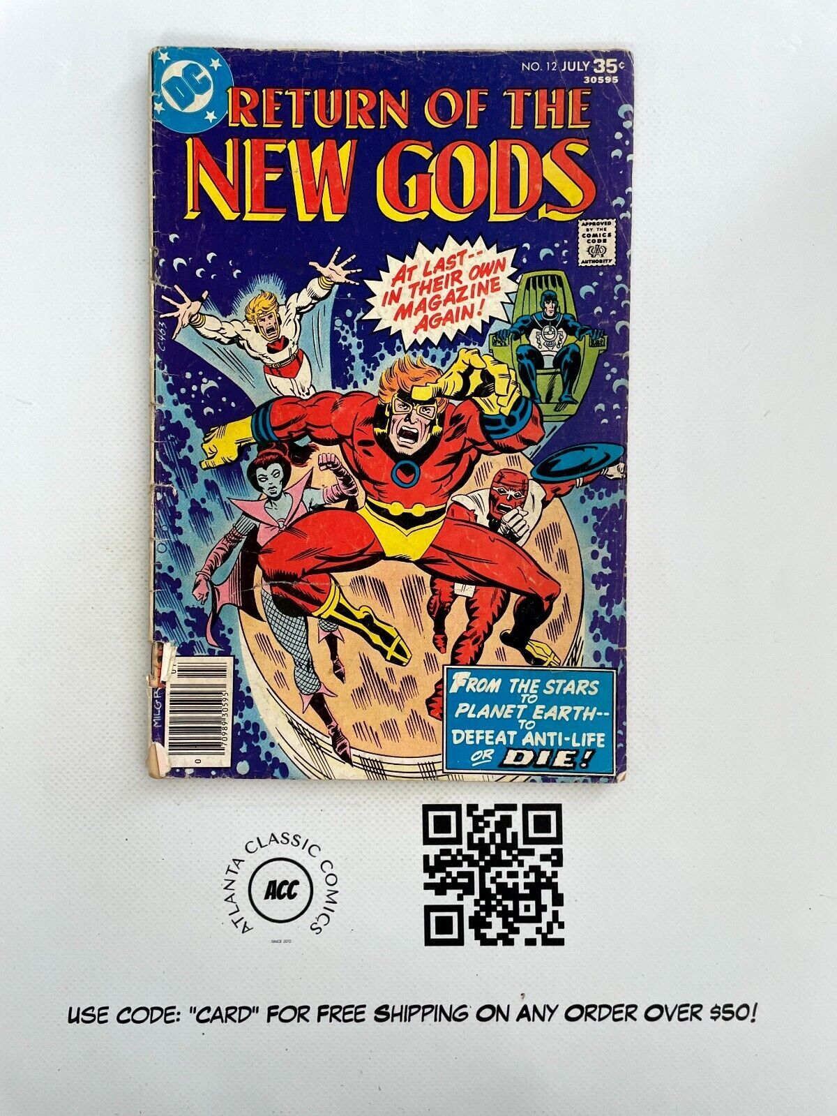 Return Of The New Gods # 12 VG DC Bronze Age Comic Book Jack Kirby 21 ...