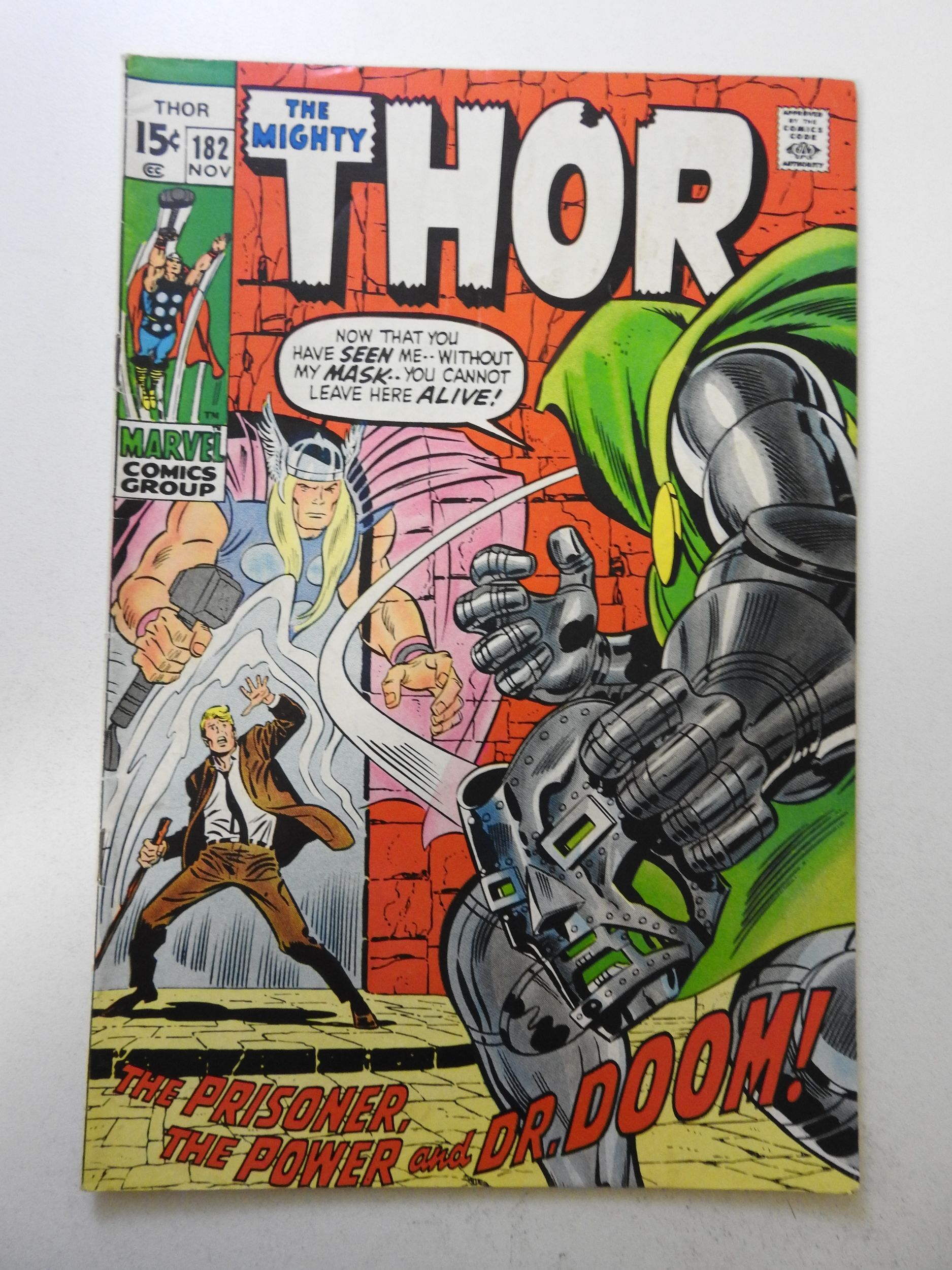 Thor #182 (1970) VG/FN Condition! | Comic Books - Bronze Age, Marvel ...