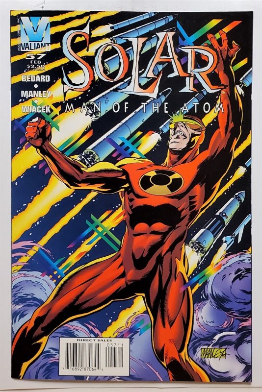 Solar, Man of the Atom #57 (Feb 1996, Valiant) FN/VF | Comic Books ...