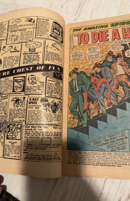 The Amazing Spider-Man #52 (1967)to die a hero-Kingpin/1st joe ...