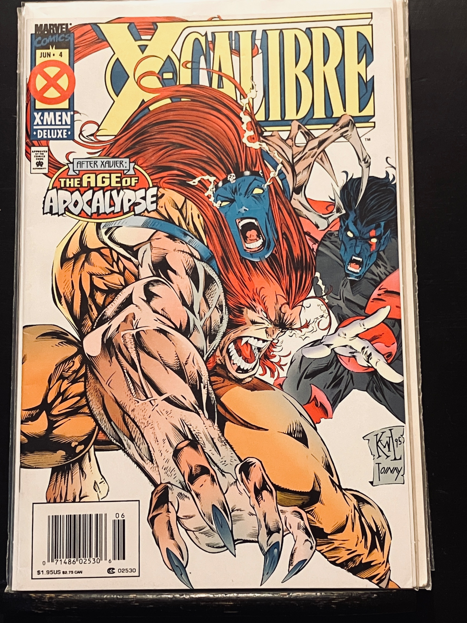 X-Calibre #4 (1995) | Comic Books - Modern Age, Marvel, Nightcrawler ...