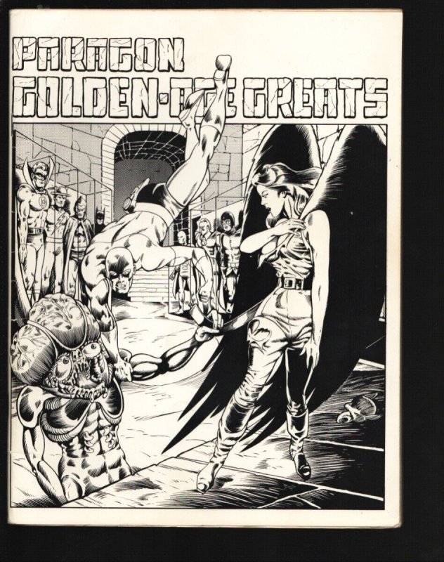 Paragon Super Heroes no # 1971-History of Golden-Age Greats-Art by Syd ...