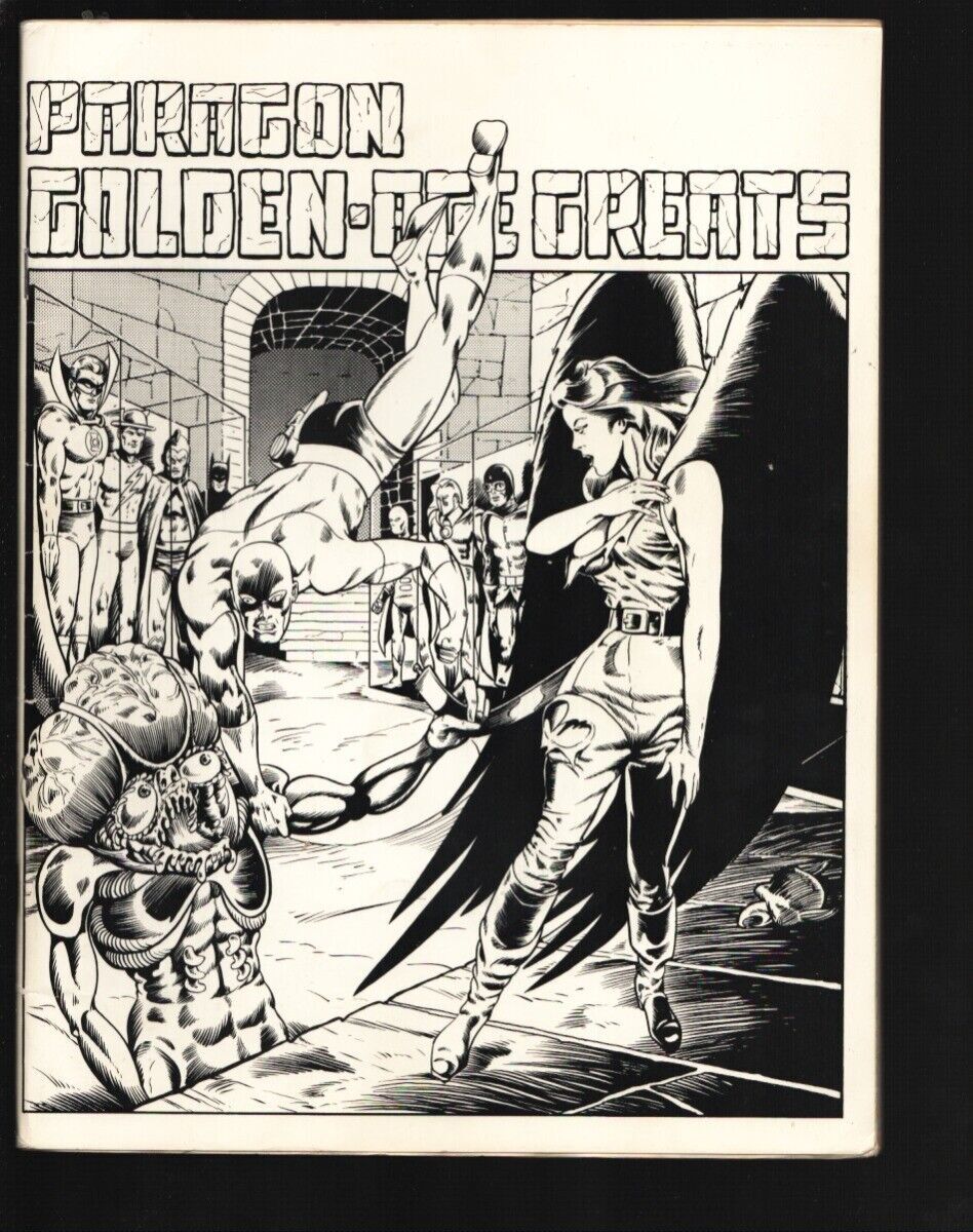 Paragon Super Heroes no # 1971-History of Golden-Age Greats-Art by Syd ...