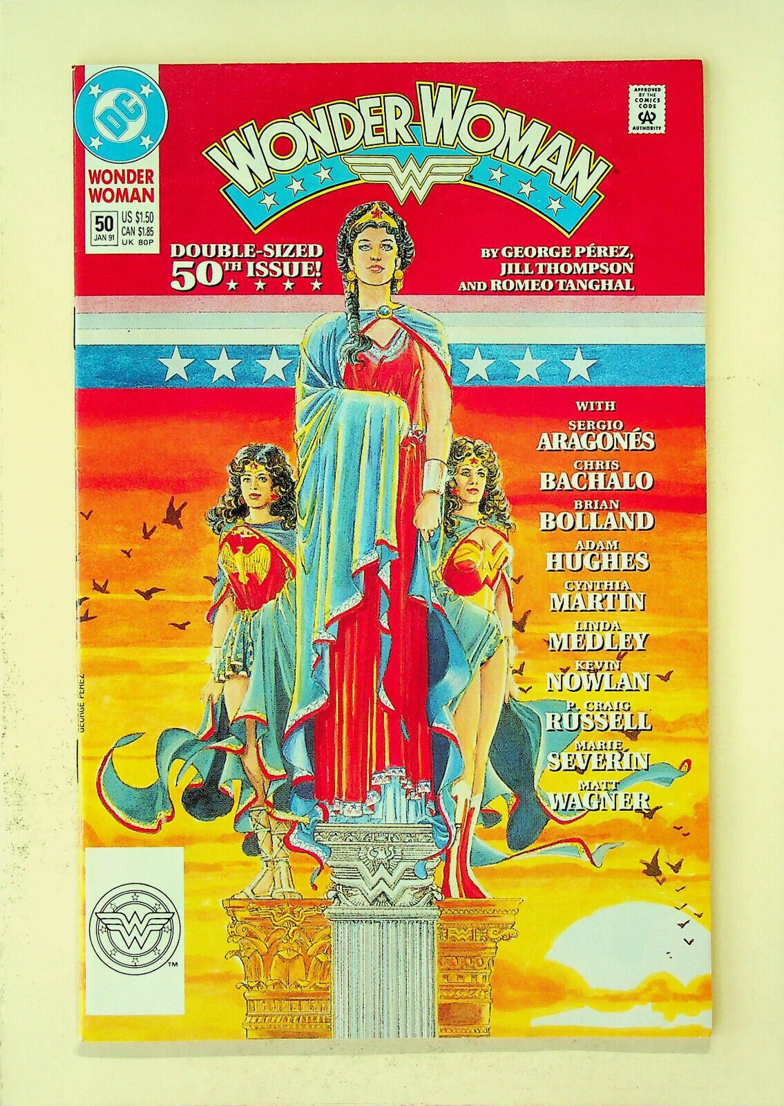 Wonder Woman 50 (Jan 1991, DC) - Near Mint | International - Comic ...