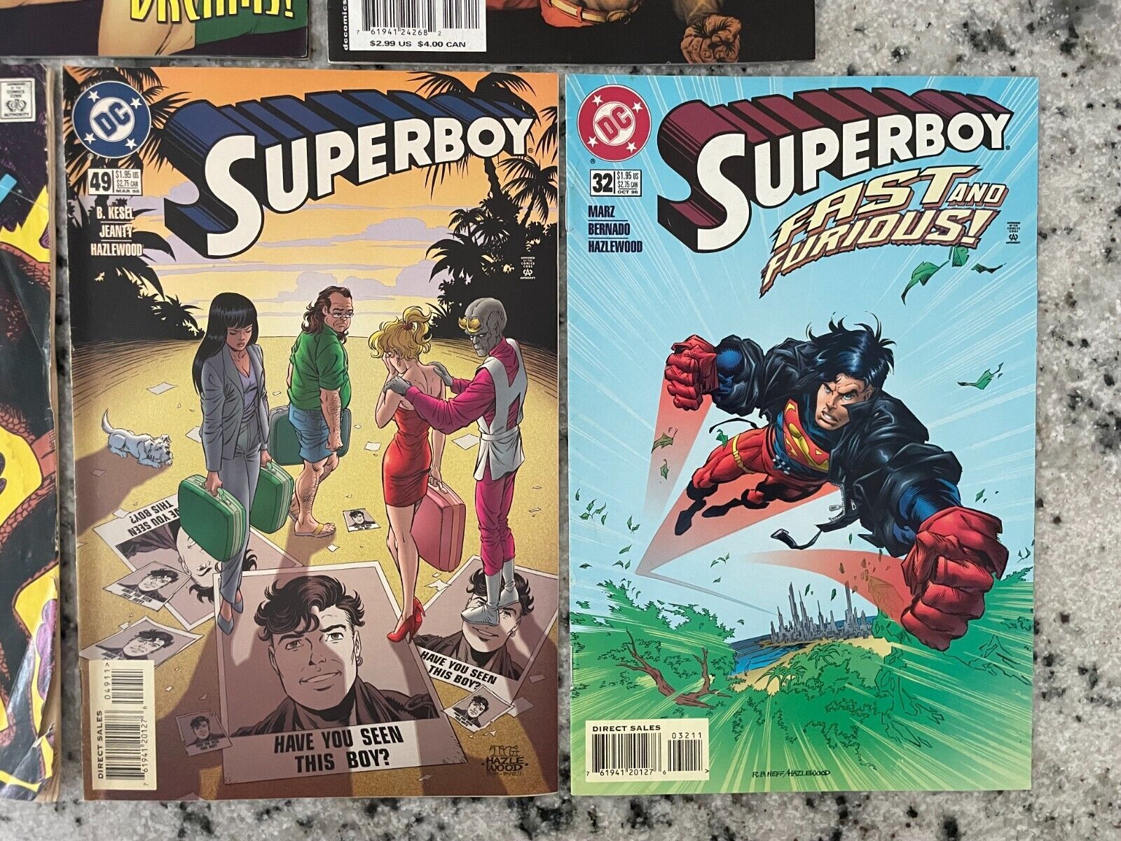 5 DC Comics Superboy # 32 49 52 + Lex Luthor 3 + Supergirl # 13 Superman J986 | Comic Books ...