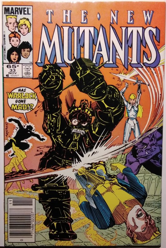 The New Mutants #33 Newsstand (1985) | Comic Books - Copper Age, Marvel ...