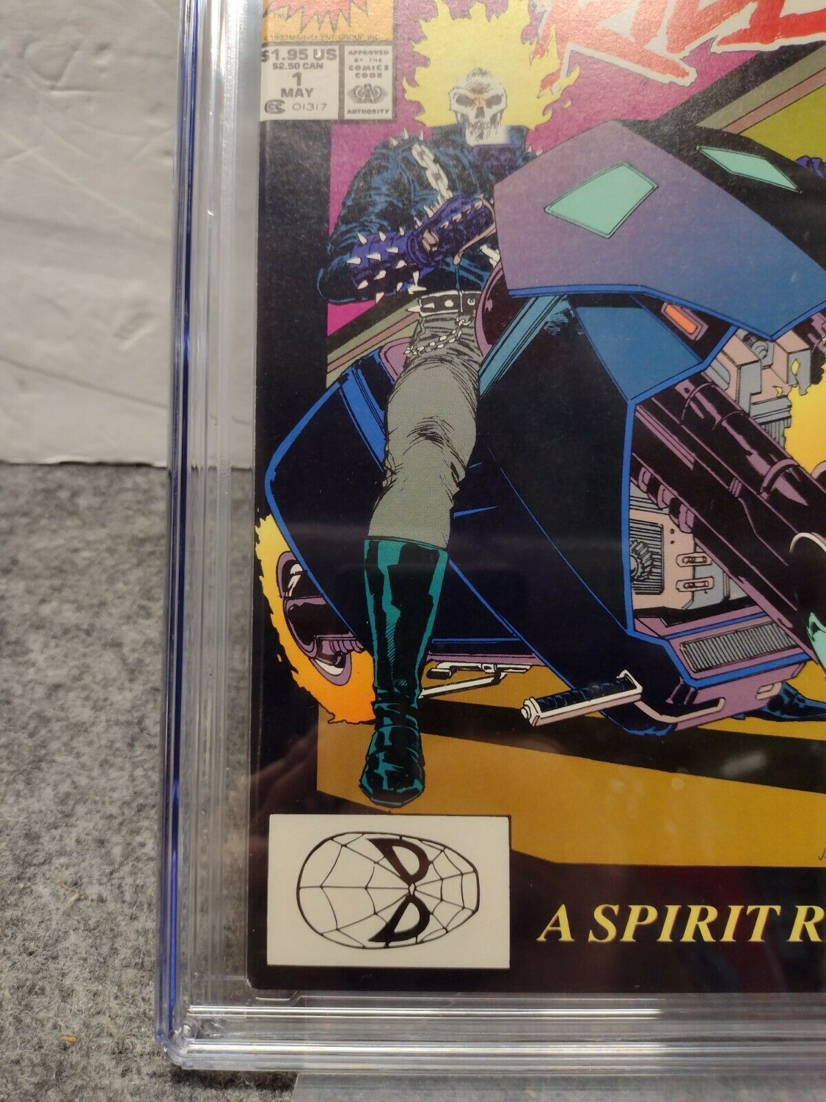 Ghost Rider v2 1 CGC 9.8 1990 1st Dan Ketch Ghost Rider & Deathwatch ...