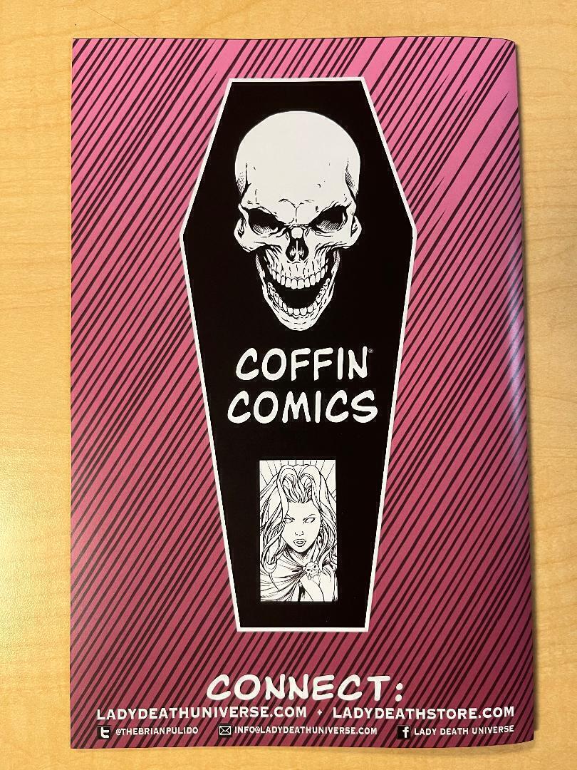 Lady Death Unholy Ruin #1 Venomous Trade Dress Variant Cover by Marat ...