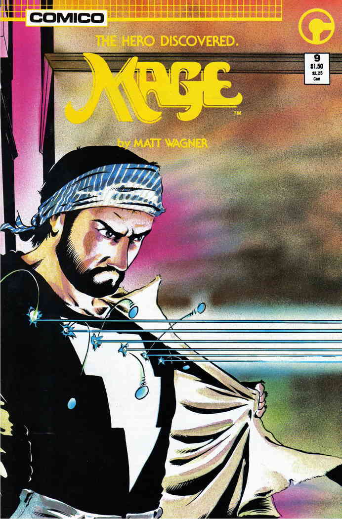 Mage #9 VF ; COMICO | Matt Wagner the Hero Discovered | Comic Books ...