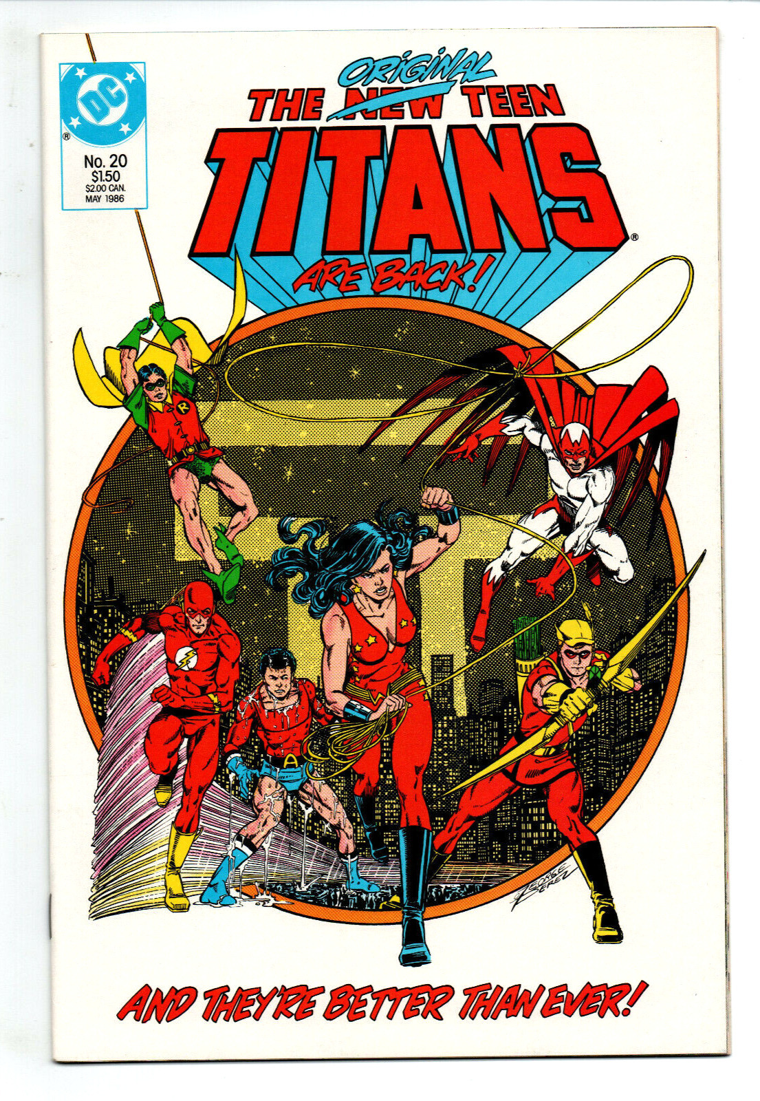 New Teen Titans vol.2 #20 - Original Team - 1986 - NM | Comic Books ...