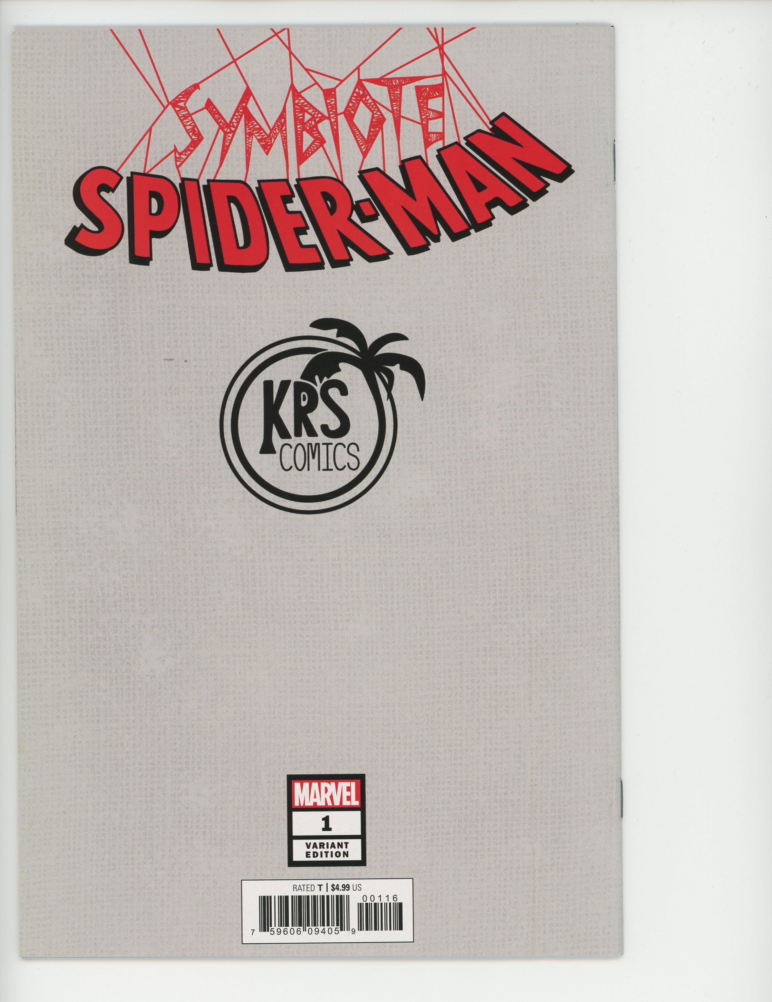 Symbiote Spider-Man 1 Mary Jane Tyler Kirkham Variant 9.0 (our highest ...