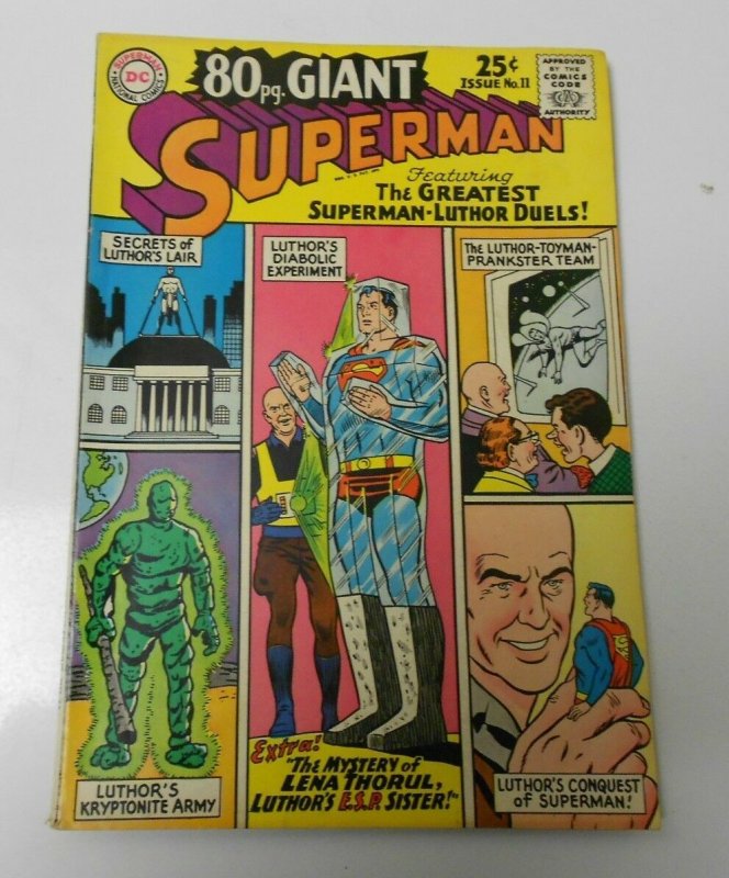 1965 80 PAGE GIANT #11 Superman vs Lex Luthor (5.5) | Comic Books ...