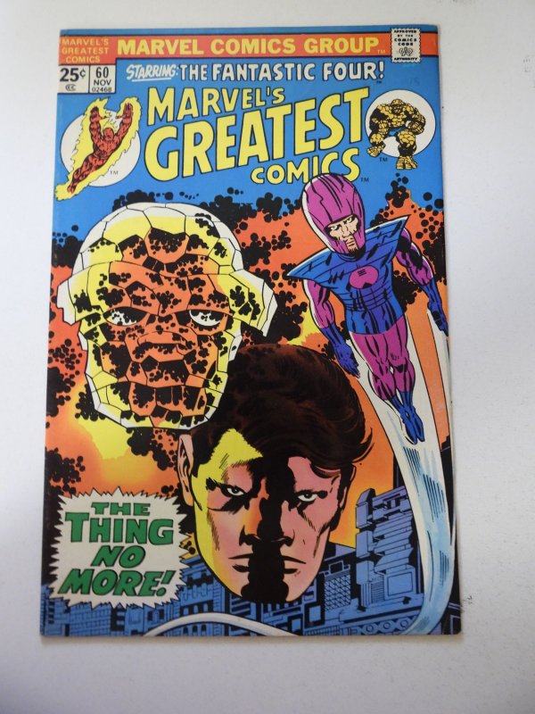 Marvel's Greatest Comics #60 (1975) | Comic Books - Bronze Age, Marvel ...