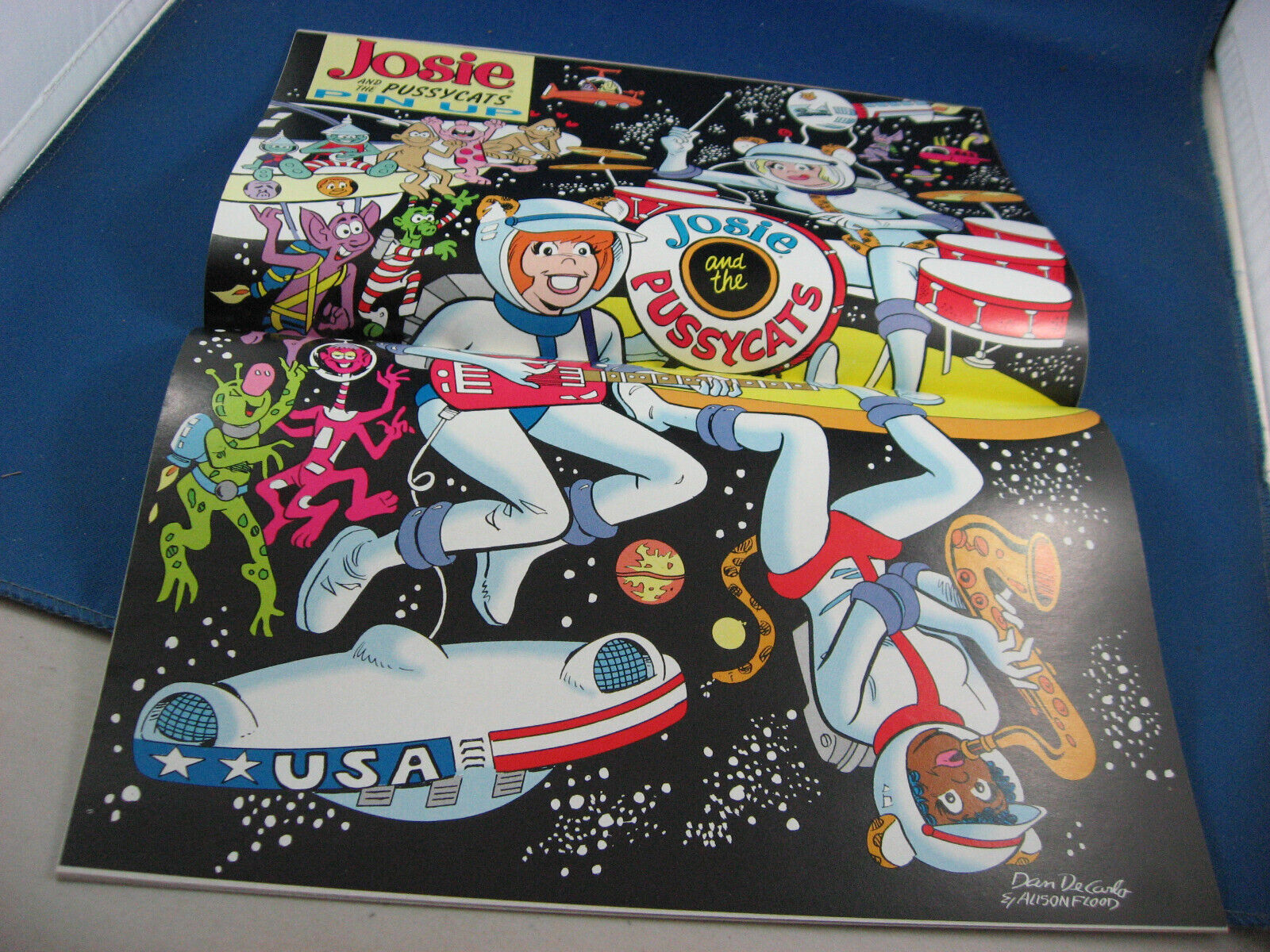 Archie Josie and the Pussycats 1 F VF Poster Attached 1993 | Comic ...