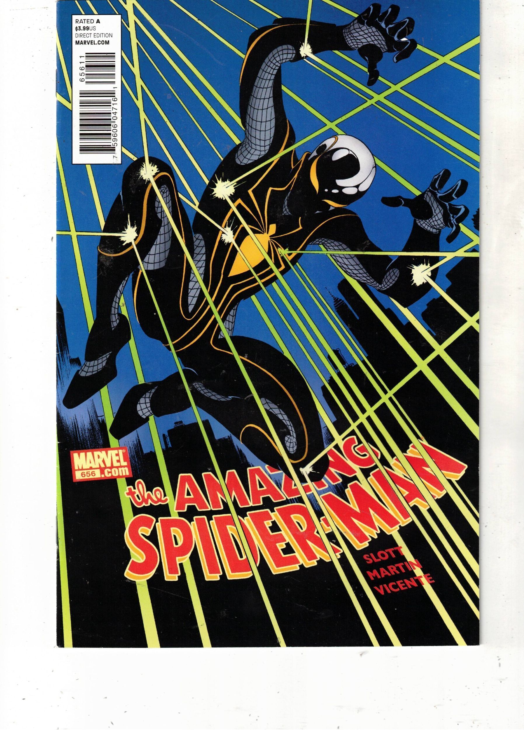 The Amazing Spider-Man #656 (2011) PRICE DROP! VF 1st New Spidey Armour ...