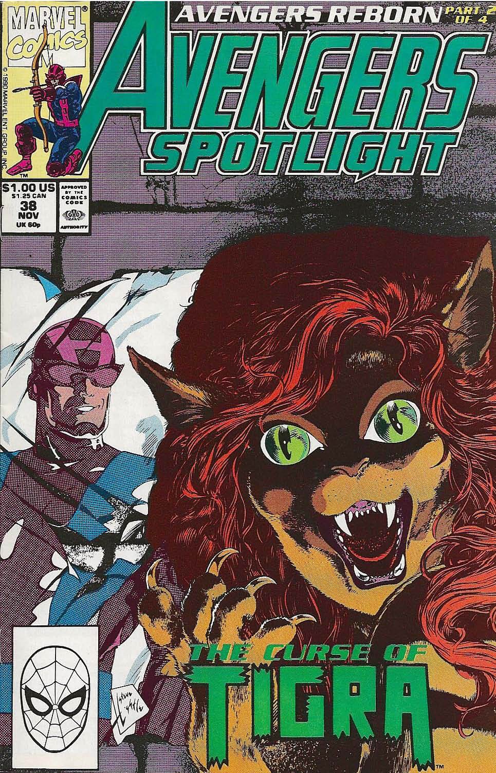 Avengers Spotlight #38 (1990) - NM | Comic Books - Copper Age, Marvel ...