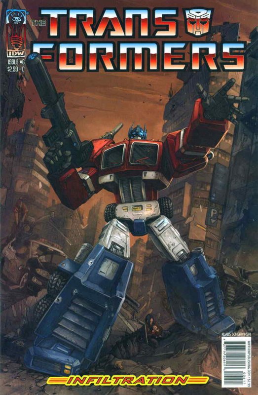 Transformers, The: Infiltration #6C FN ; IDW | Comic Books - Modern Age ...