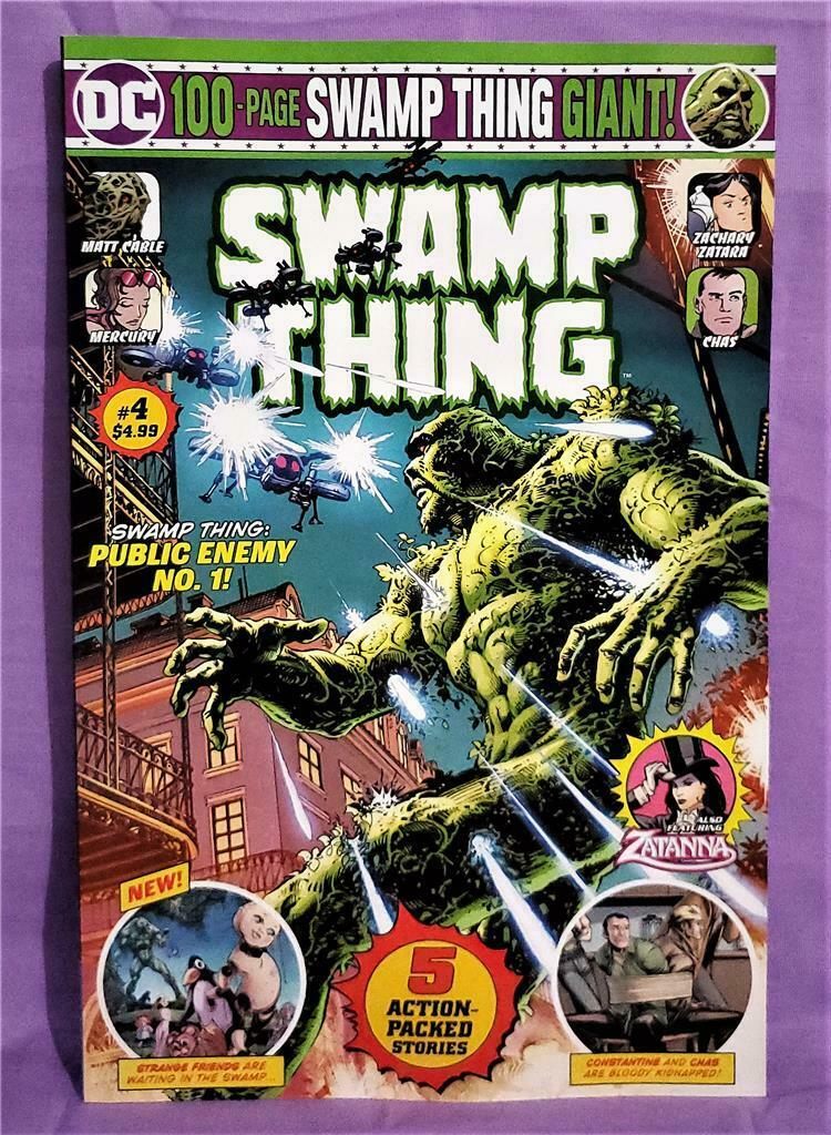 Direct Market Exclusive SWAMP THING GIANT #4 John Constantine Zatanna ...