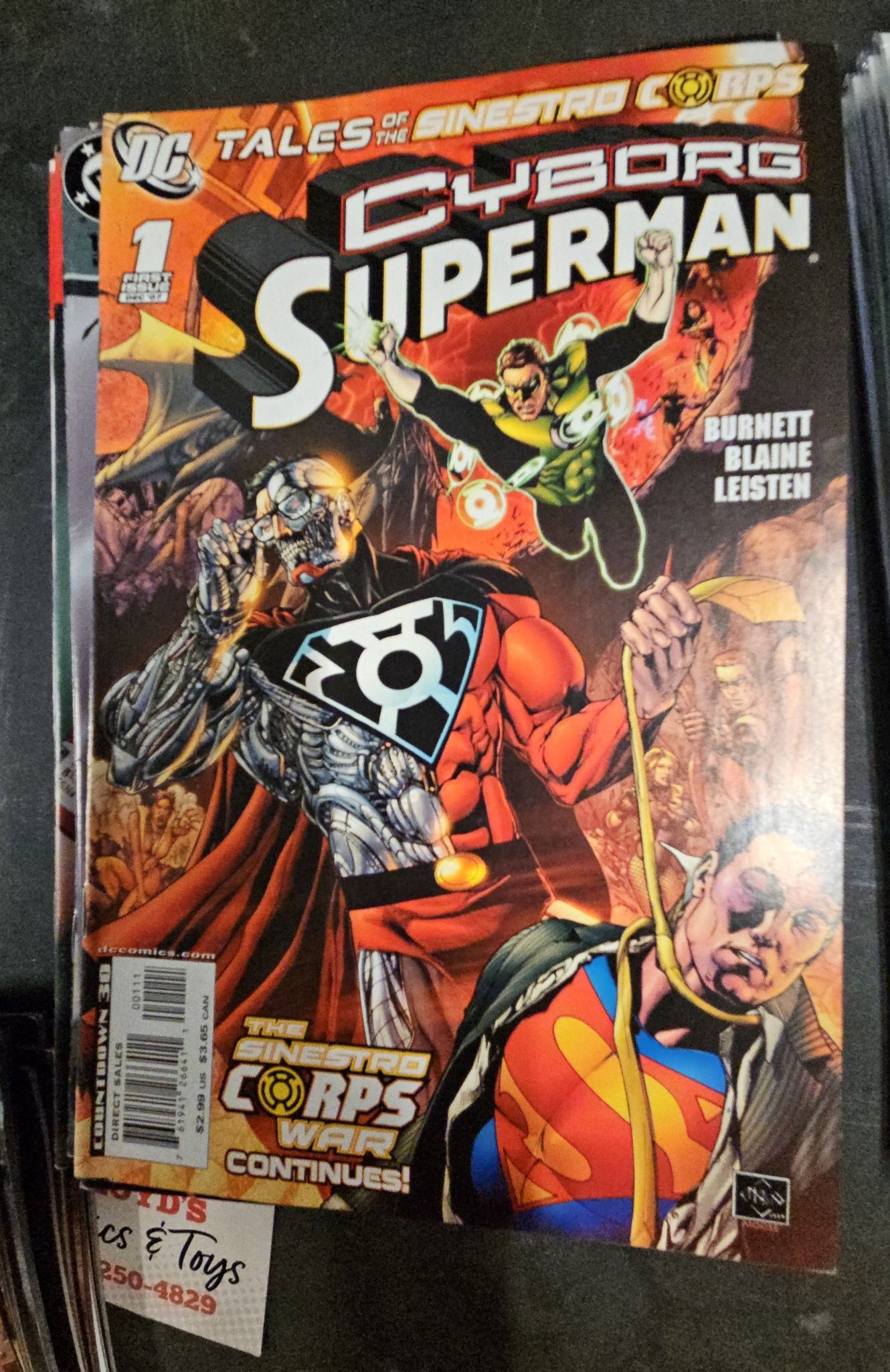 Tales of the Sinestro Corps: Cyborg-Superman (2007) | Comic Books ...
