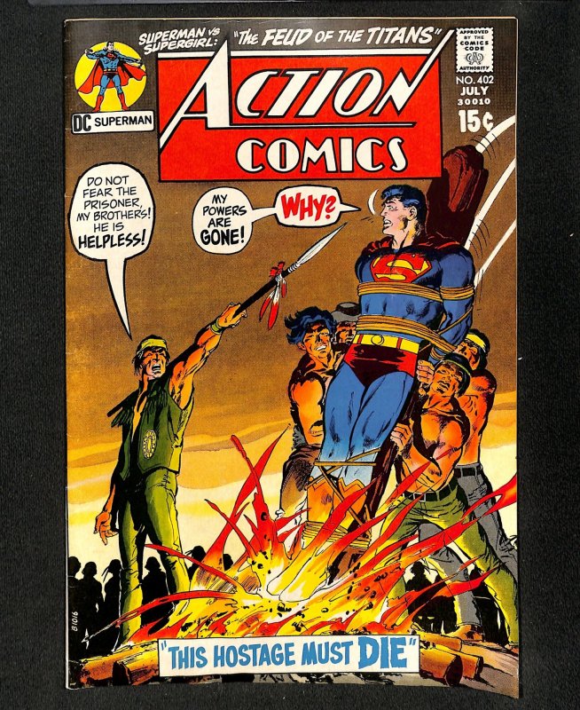 Action Comics #402 Neal Adams Cover! | Full Runs & Sets, DC Comics ...