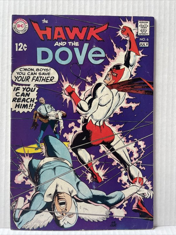 The Hawk And The Dove #6 1969 DC Comics | Comic Books - Silver Age, DC ...