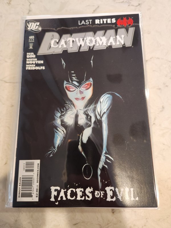 Batman #685 Direct Edition (2009) CATWOMAN ALEX ROSS COVER! HARD TO ...