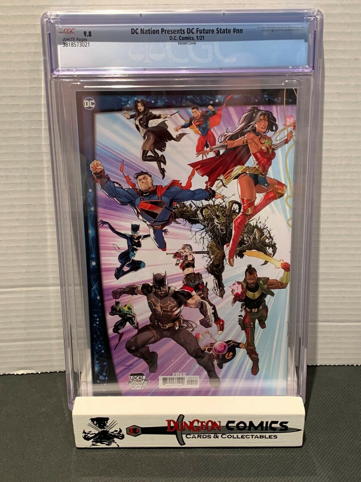 DC Nation Presents DC Future State CGC 9.8 LCSD Exclusive One Per Store ...