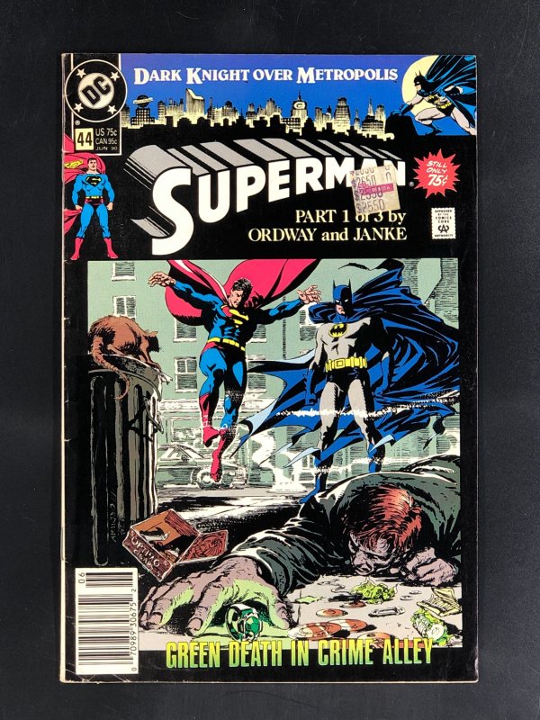 Superman #44 (1990) | Comic Books - Copper Age, DC Comics, Superman ...