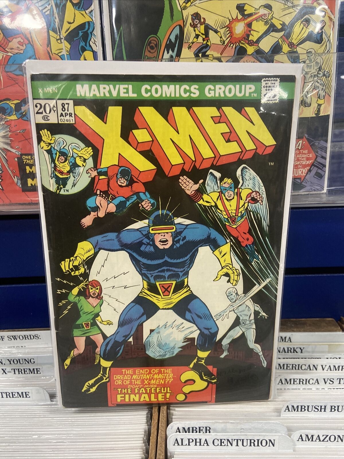 Uncanny X-men #87 Fn Fateful Finally George Tuska Don Heck Marvel 1974 ...