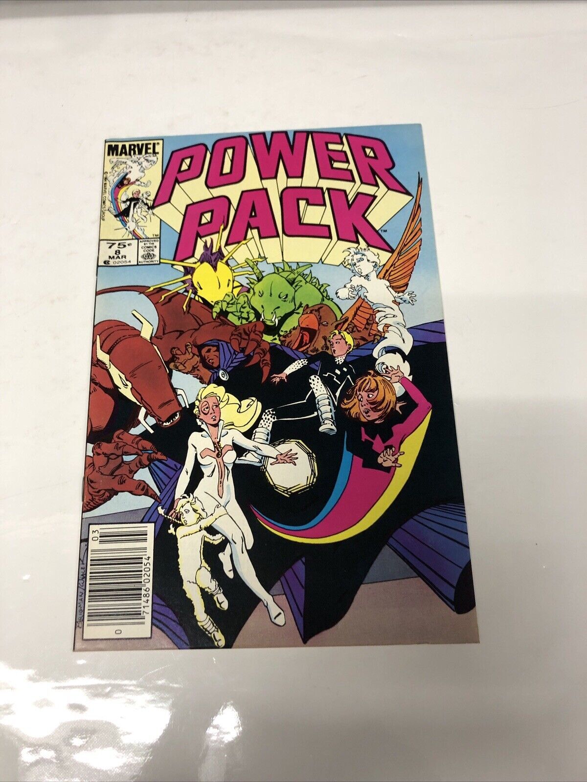Power Pack (1984) # 8 (NM) Canadian Price Variant • Louise Simonson ...