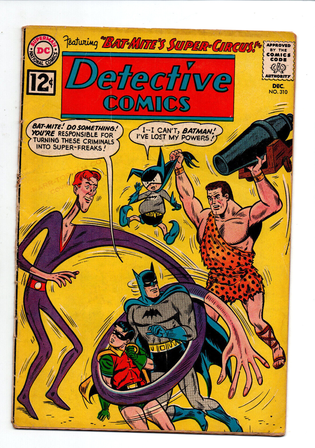 Detective Comics #310 - Sheldon Moldoff - Batman - Robin - Bat-mite ...