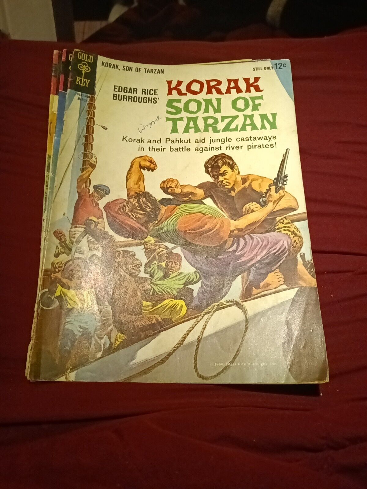 Tarzan Korak Son Of Gold Key Comics 12 Issue Silver Age Lot Run Set ...