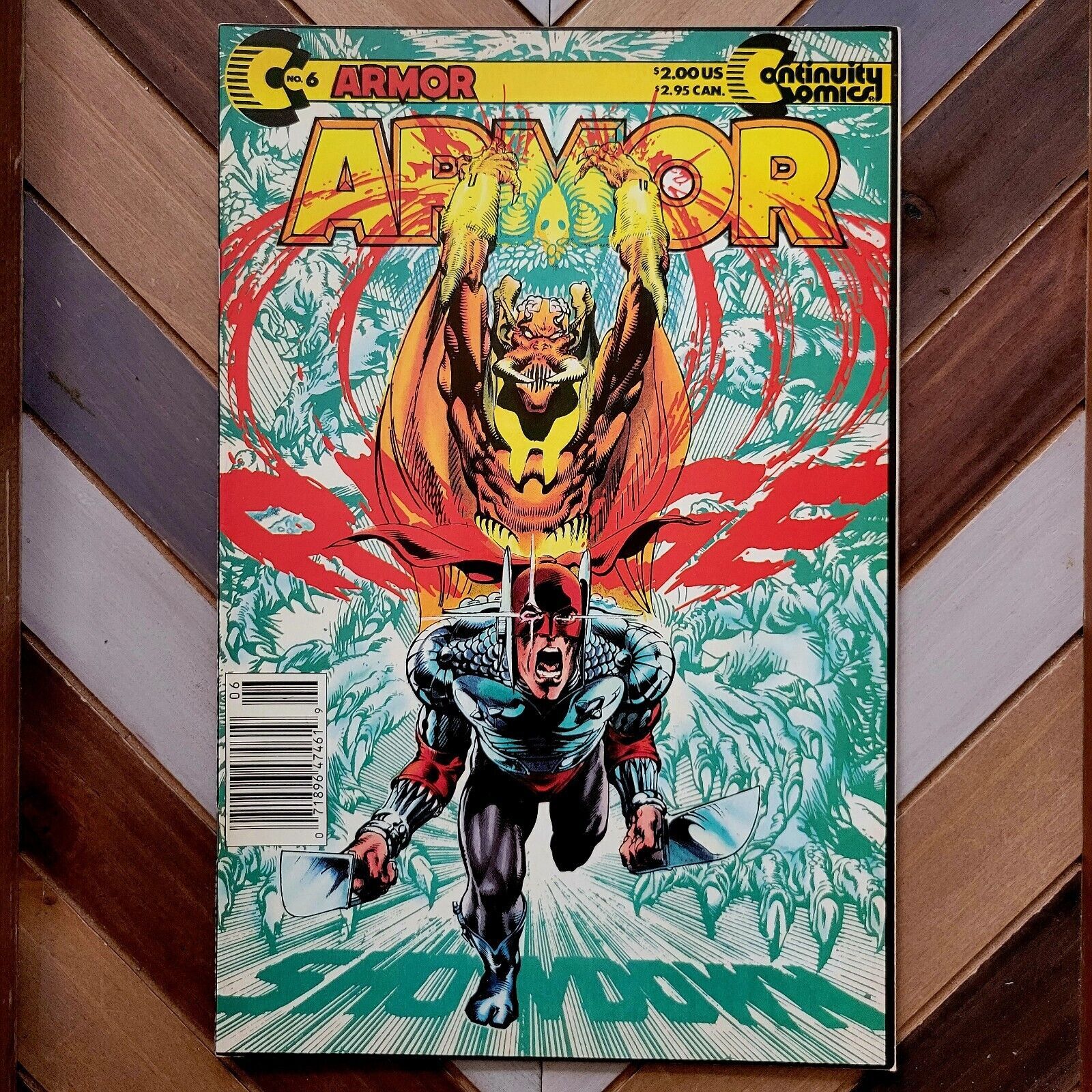 ARMOR Vol.1 #6 (Continuity Comics, 1989) NEAL ADAMS story & cover art ...