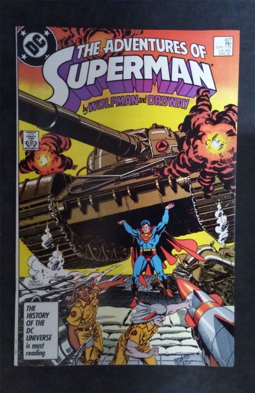 The Adventures of Superman #427 1987 dc-comics Comic Book | Comic Books ...