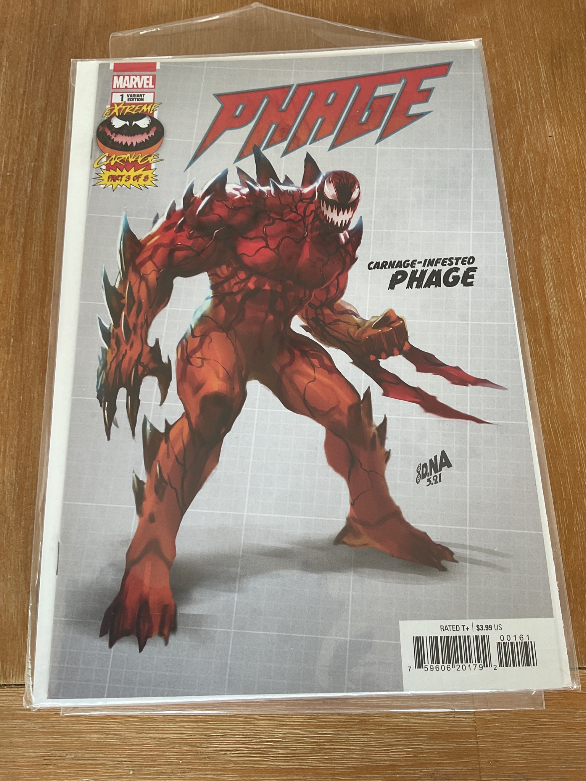 Extreme Carnage: Phage Nakayama Cover (2021) | Comic Books - Modern Age ...