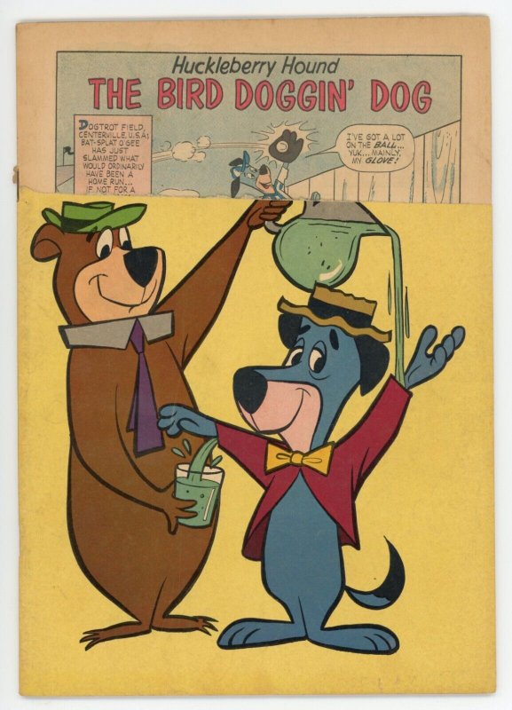 Huckleberry Hound 14 Fair 1.0 Dell 1961 Silver Age Hanna Barbera TV ...