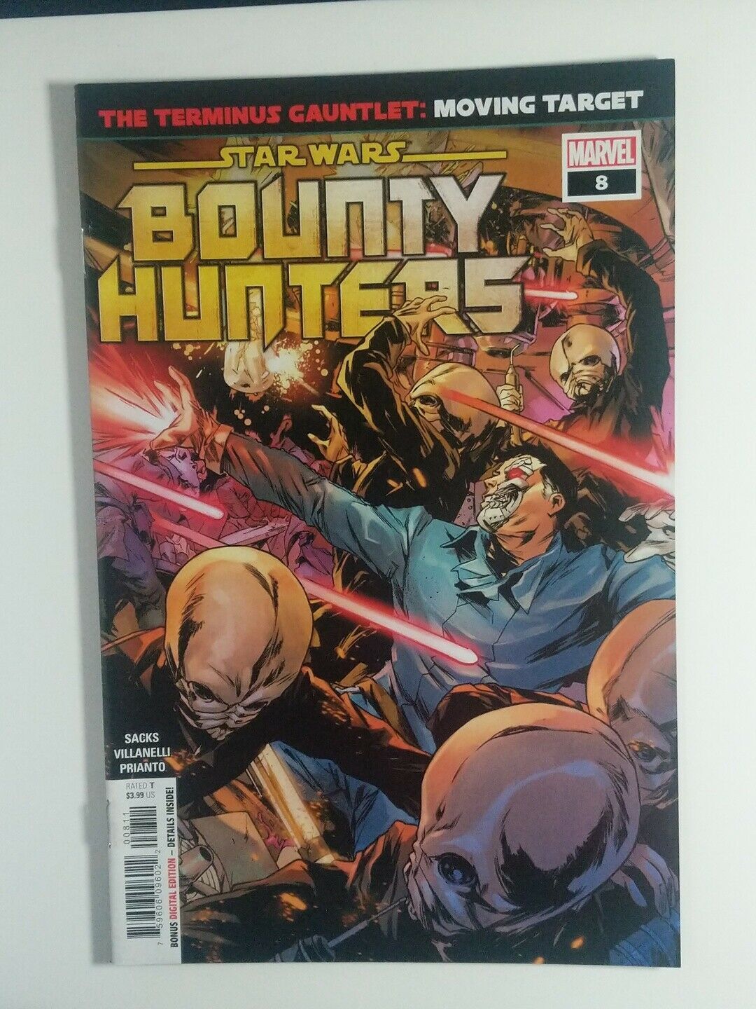 Star Wars Bounty Hunters #8 NM- 1st Mention of Fennec Shand Marvel ...