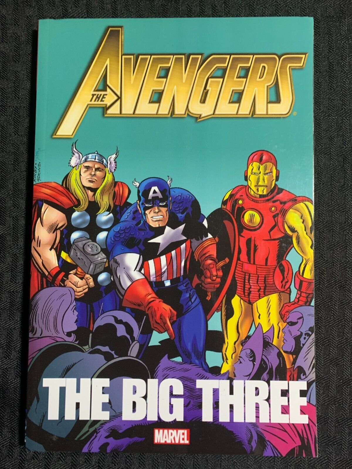 2012 THE AVENGERS The Big Three SC VF- 7.5 1st Marvel Comics | Comic ...