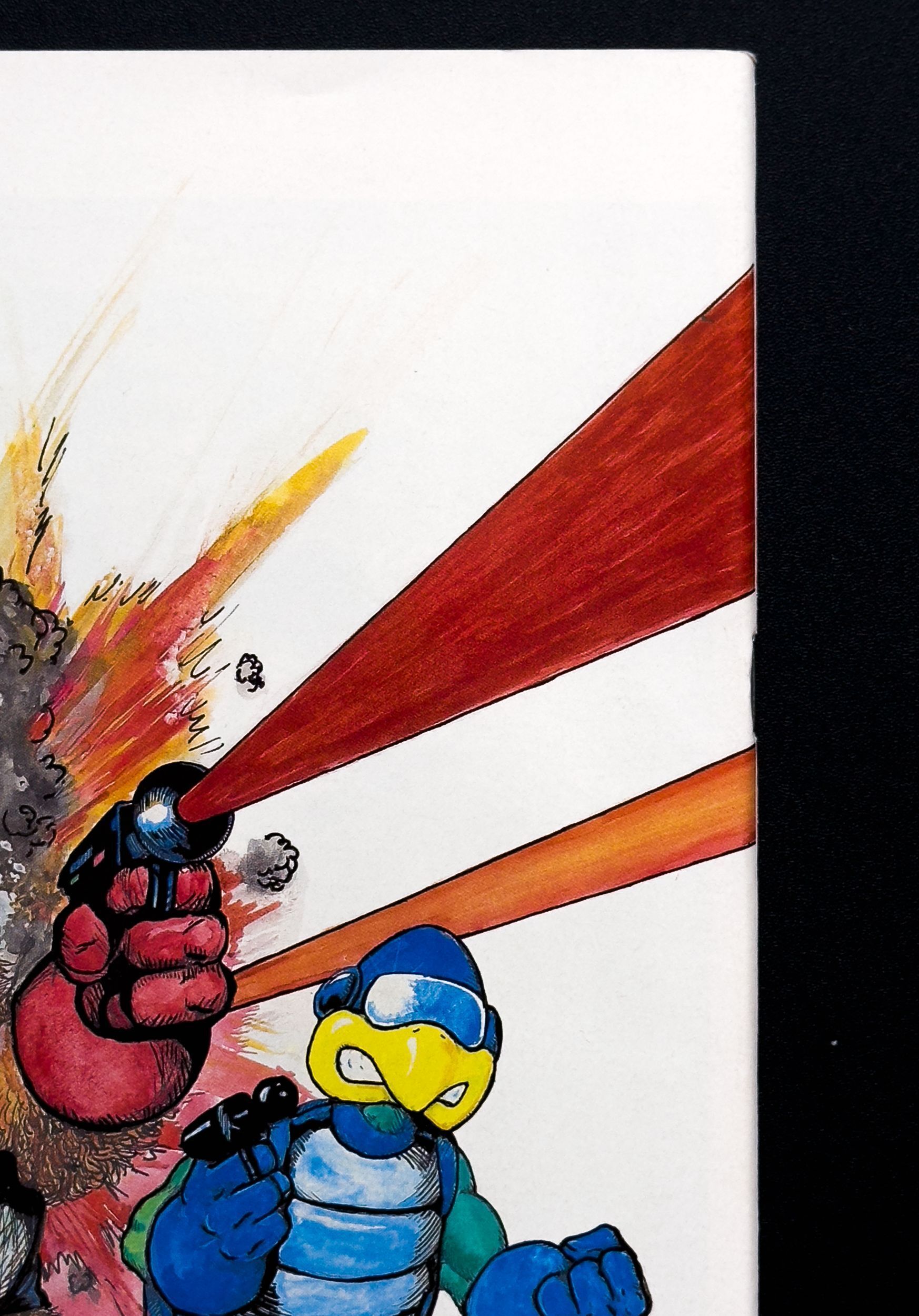 Space Beaver #1 (1986) RARE First Comic by Darick Robertson TMNT Artist ...