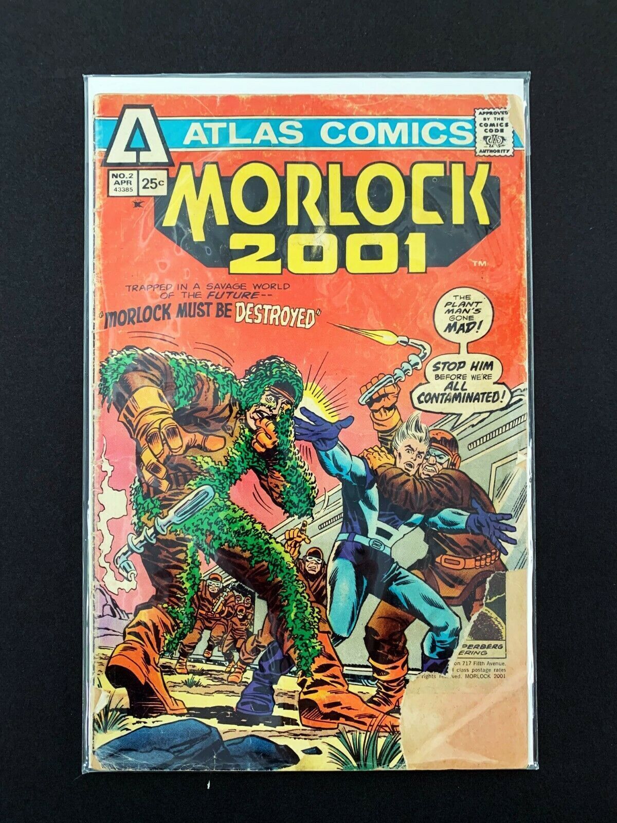 Morlock 2001 #2 Atlas Comics Vg+ 1975 | Comic Books - Bronze Age ...