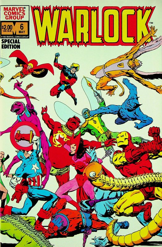Warlock Special Edition No.1-6 (Dec 1982-May 1983, Marvel) - Near Mint ...