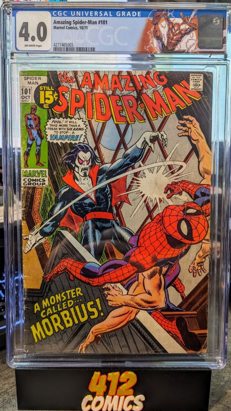 The Amazing Spider-Man, Vol. 1 #101 CGC 4.5 | Comic Books - Bronze Age ...