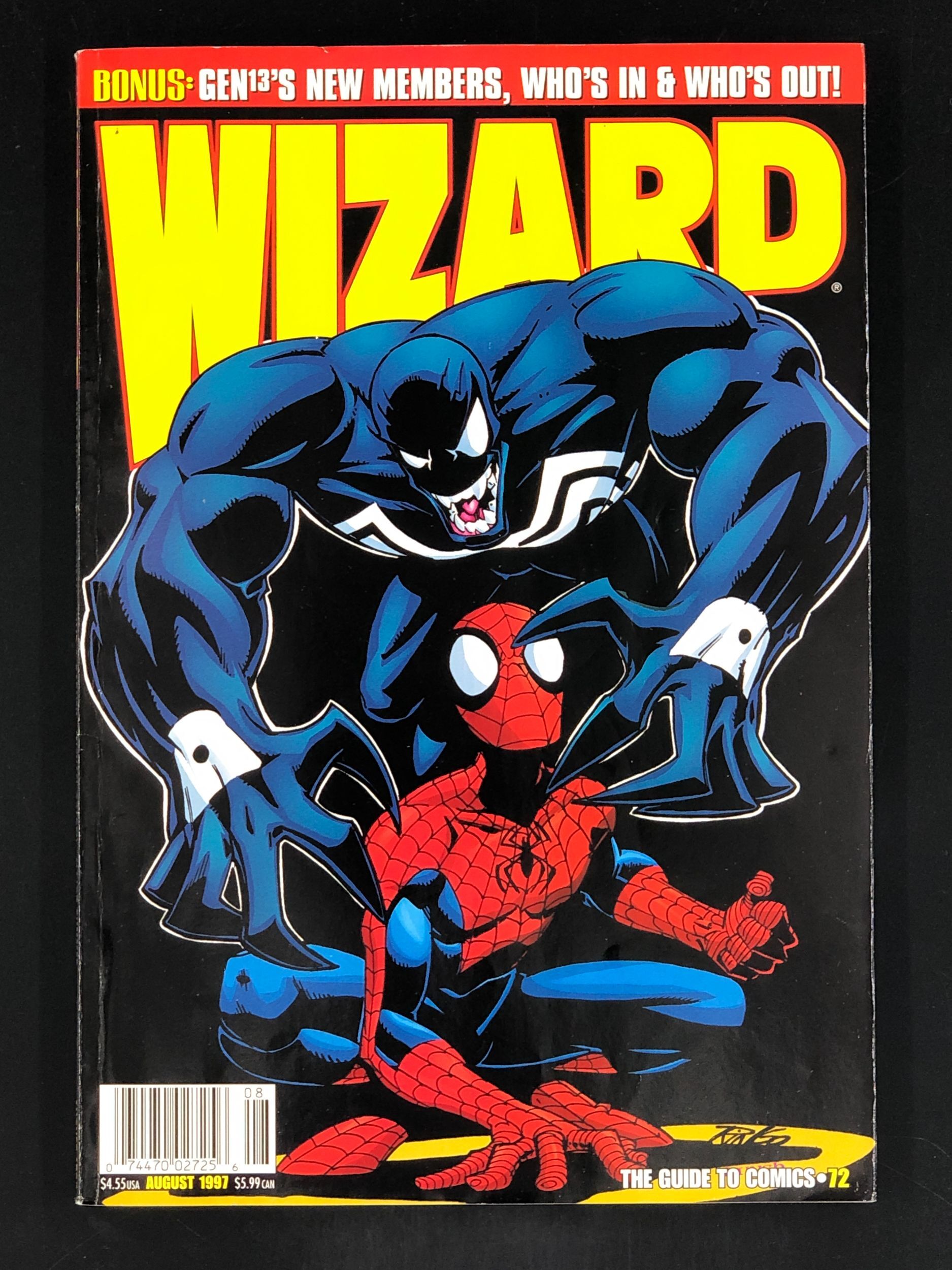 Wizard: The Comics Magazine #72 Variant Cover (1997) | Comic Books ...