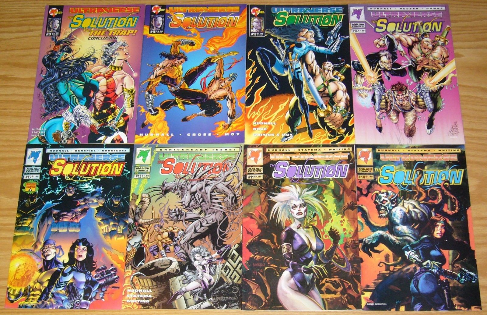the Solution #0 & 1-17 VF/NM complete series - signed - malibu ...