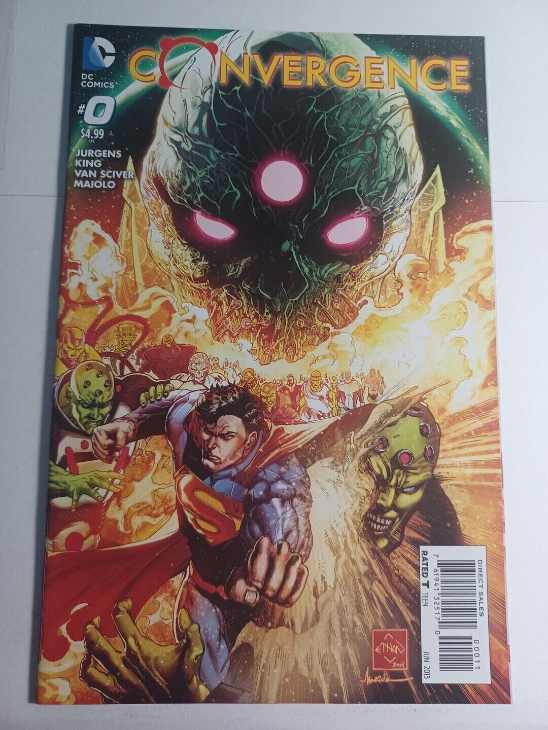 Convergence #0 NM- DC Comics c226 | Comic Books - Modern Age, DC Comics ...