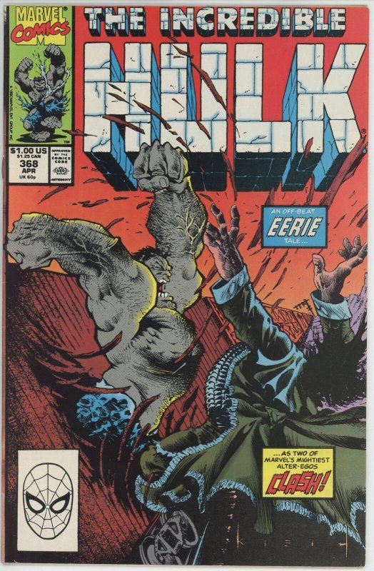 Incredible Hulk #368 (1962) - 7.5 VF- *1st Appearance Pantheon/Sam ...