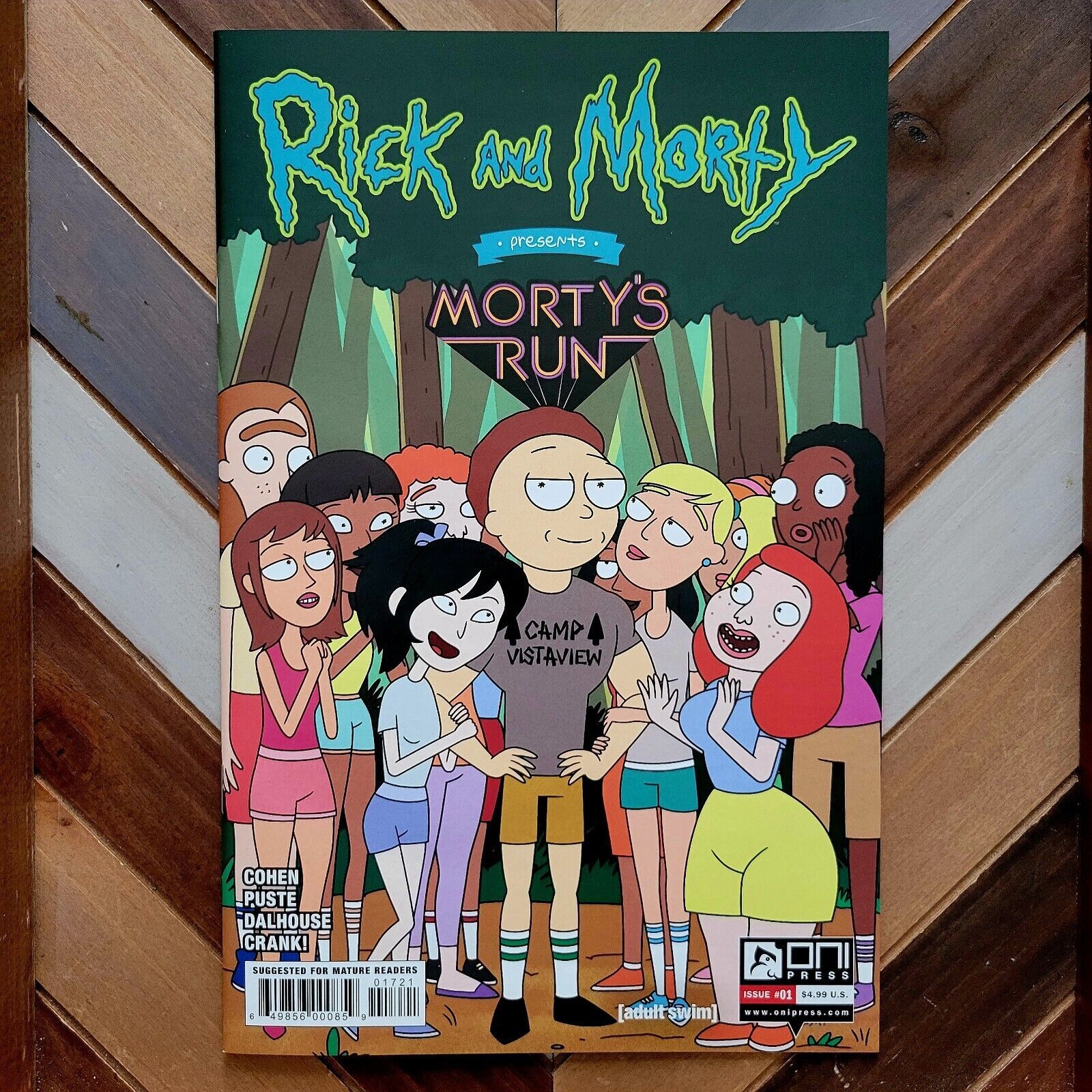Rick & Morty: MORTY'S RUN #1 (ONI Press 2022) HI-GRADE One-Shot Cover B ...