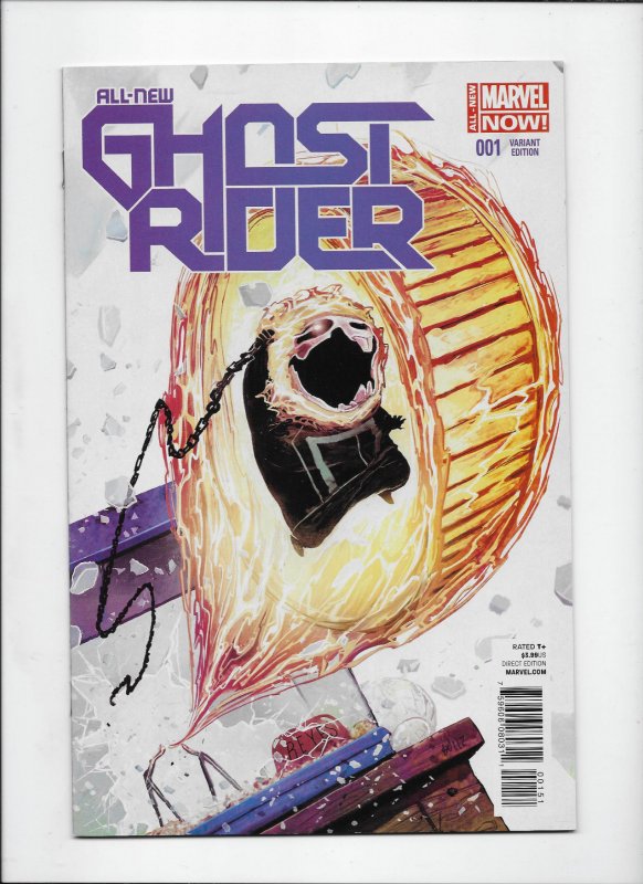 All New Ghost Rider Robbie Reyes 1 del Mundo Animal Variant Marvel ...